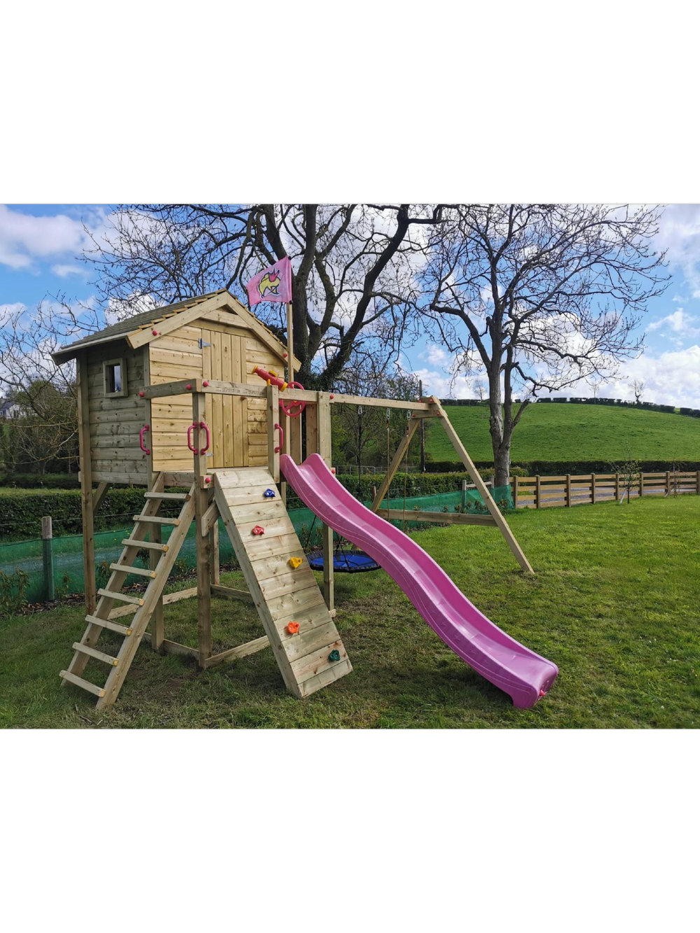 Belfast Tower XL Climbing Frame – Armagh Garden Sheds NI